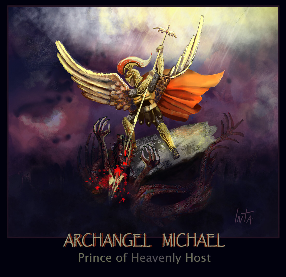 Archangel Michael by me | Scrolller