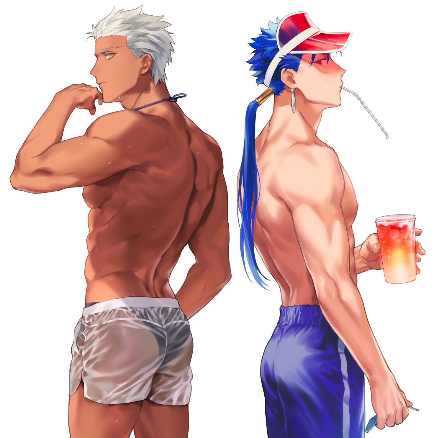 Archer and Lancer [Fate/stay night] | Scrolller