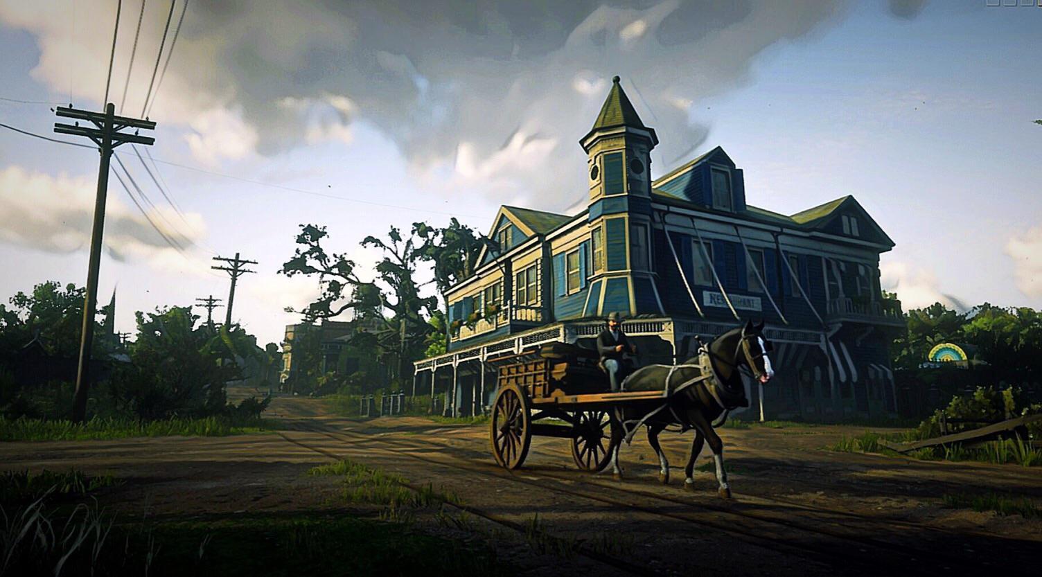 Architecture of red dead! Mwah!💋 | Scrolller