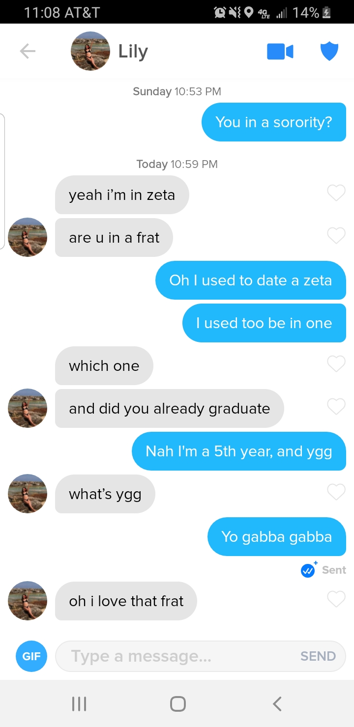 "Are you in a frat?" | Scrolller