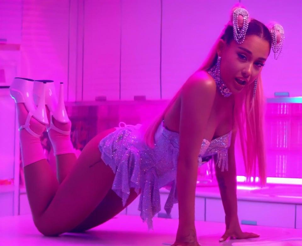 Ariana is building up an explosive load | Scrolller