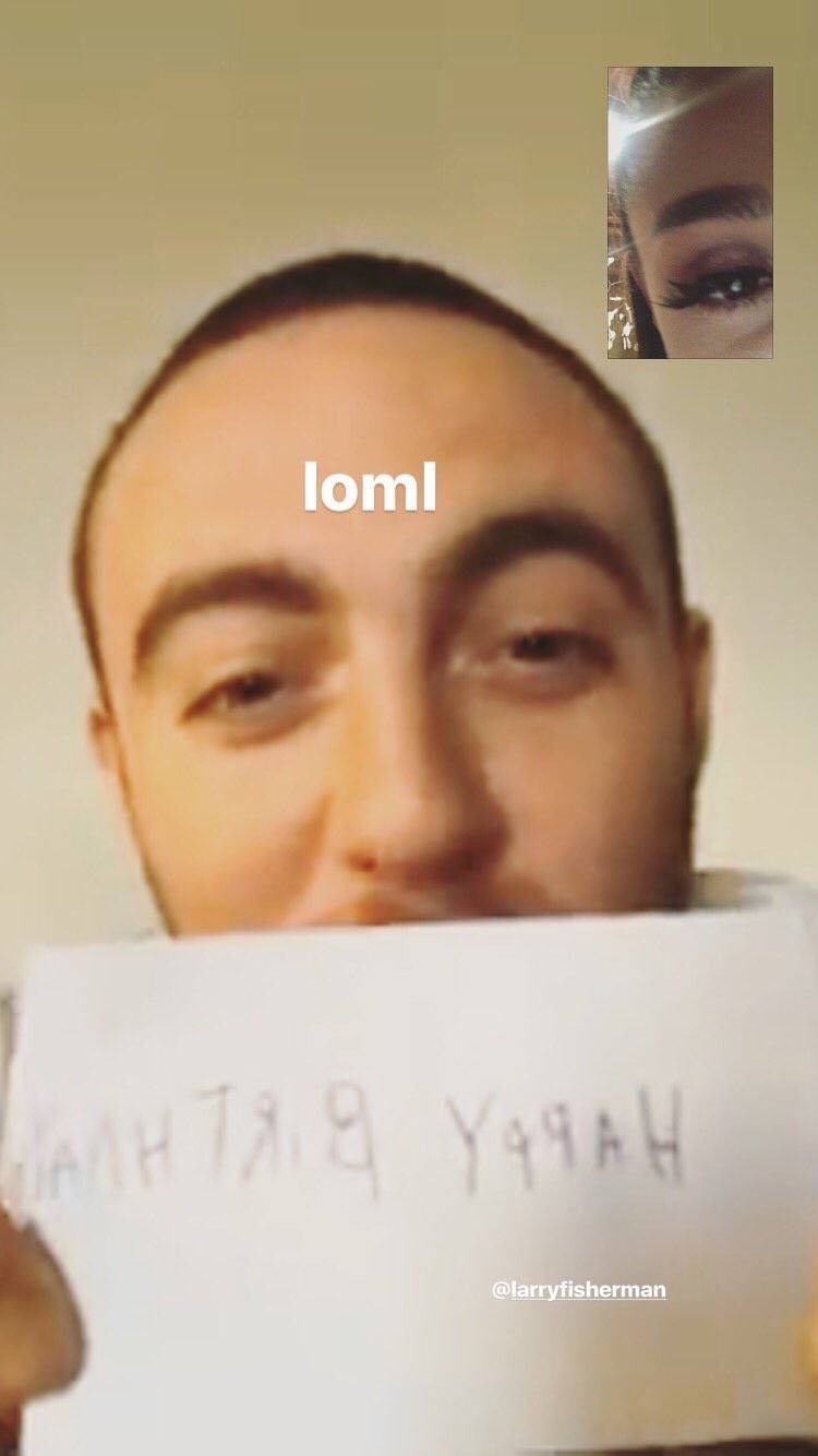 Ariana via Instagram stories 2 years ago today | Scrolller