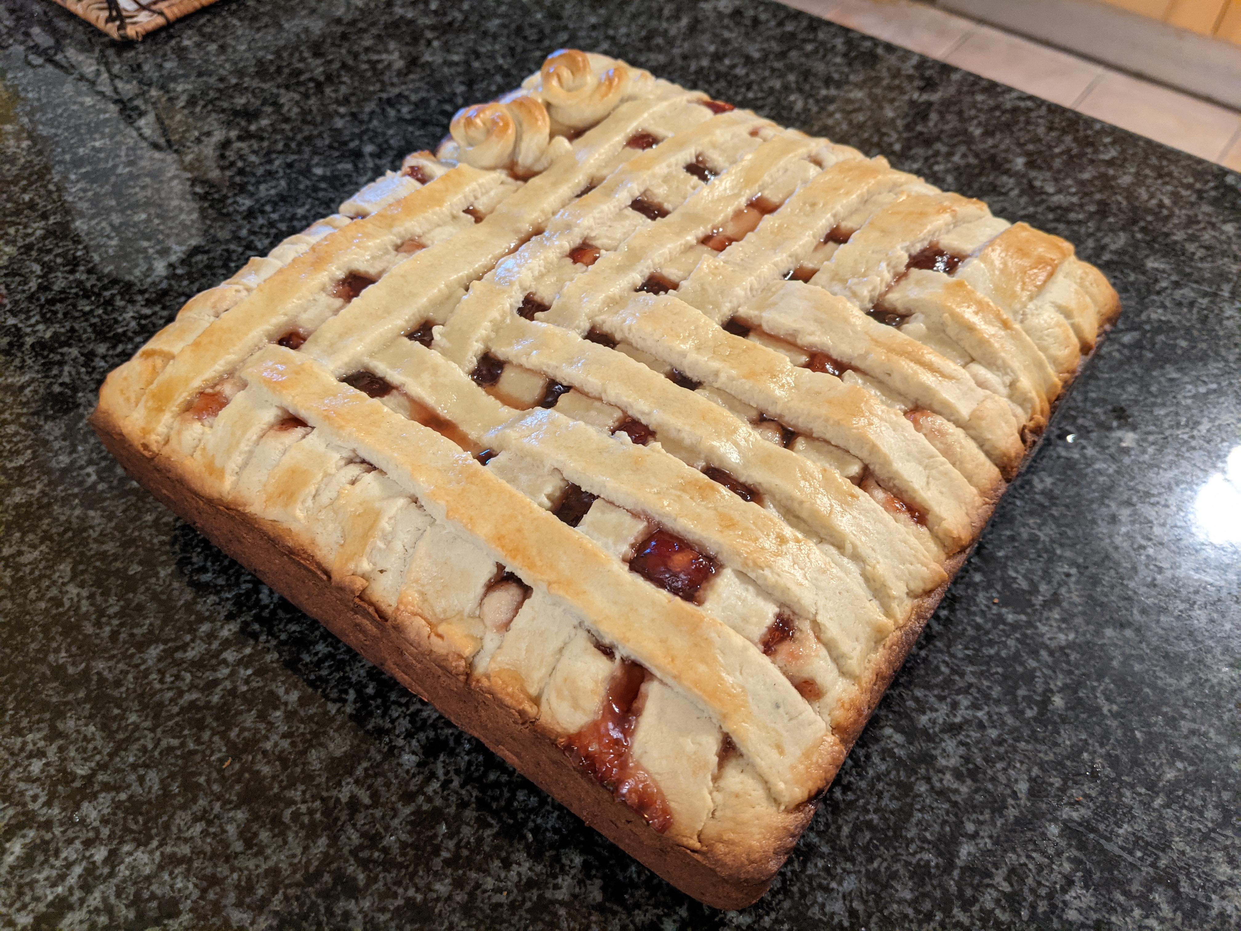 Armenian perok cake with strawberry jam. Easy and delicious! | Scrolller