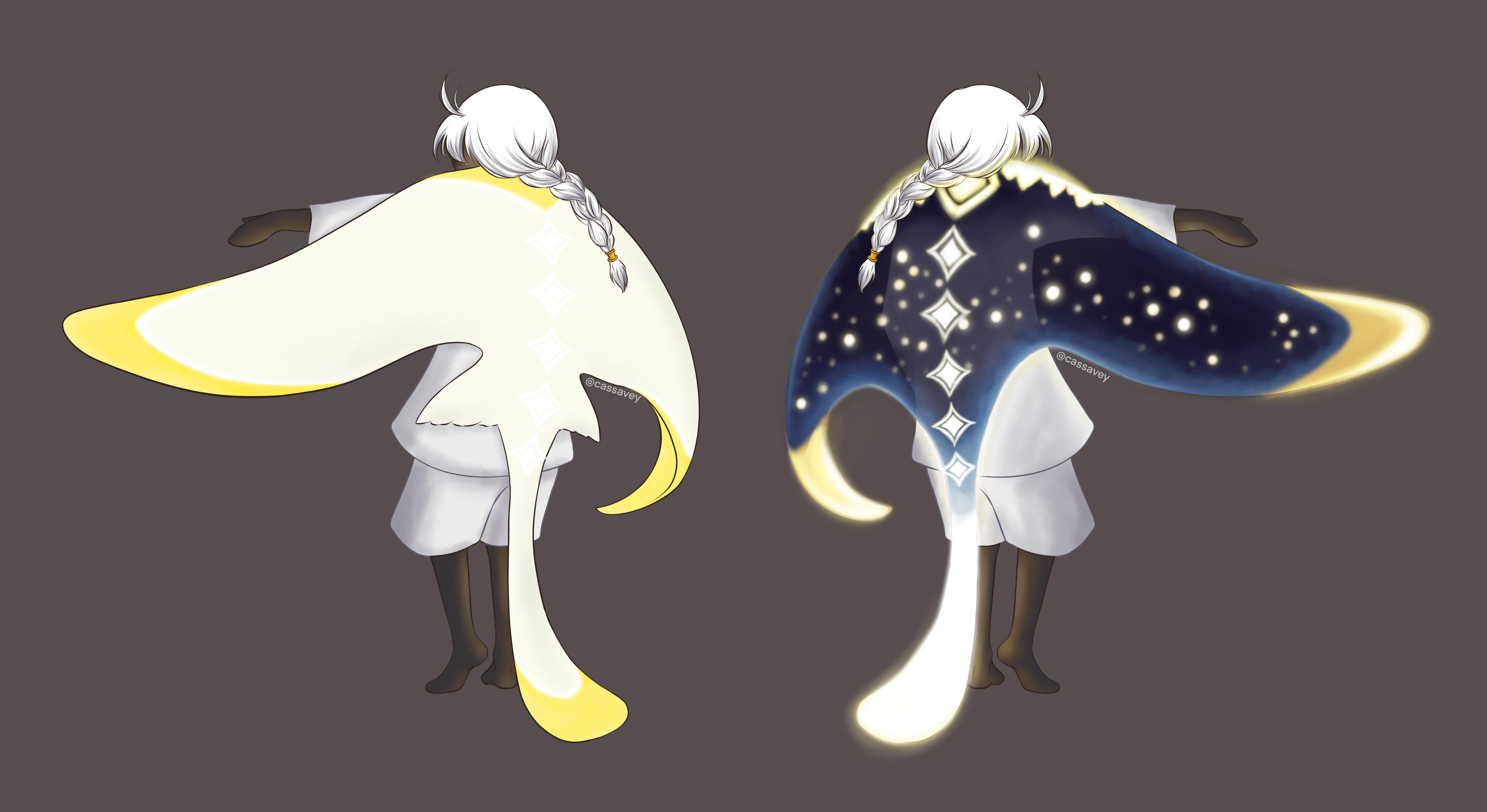 [ART] Ghost Manta Cape | Scrolller