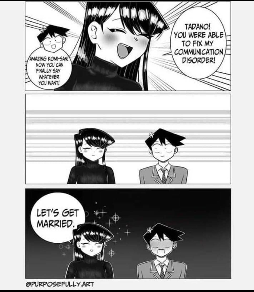[ART] Komi-san can't communicate | Scrolller