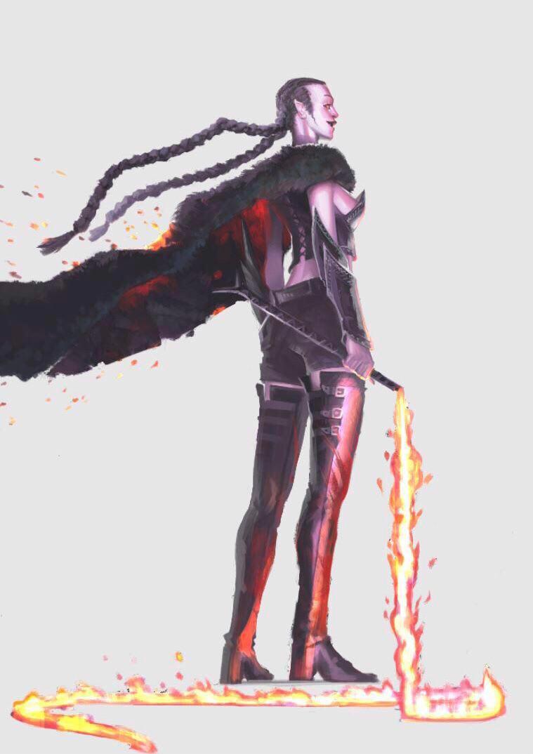 [Art][OC] Homebrew Creature “Bloodhound” | Scrolller