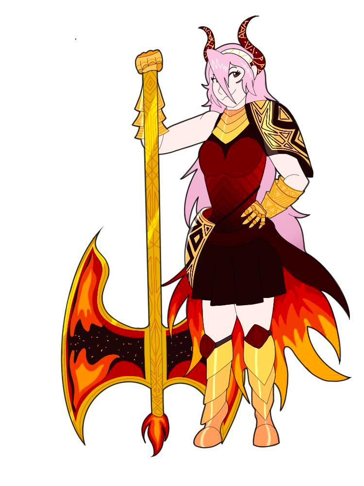 [ART][OC] Muspell Soleil is here to brighten your day - literally! For part 2 of the Resplendent ...