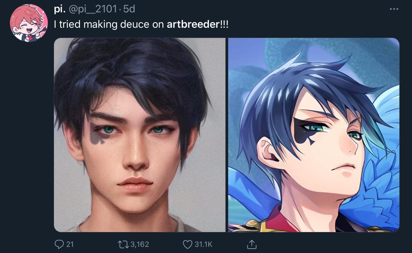 Artbreeder Deuce | Scrolller