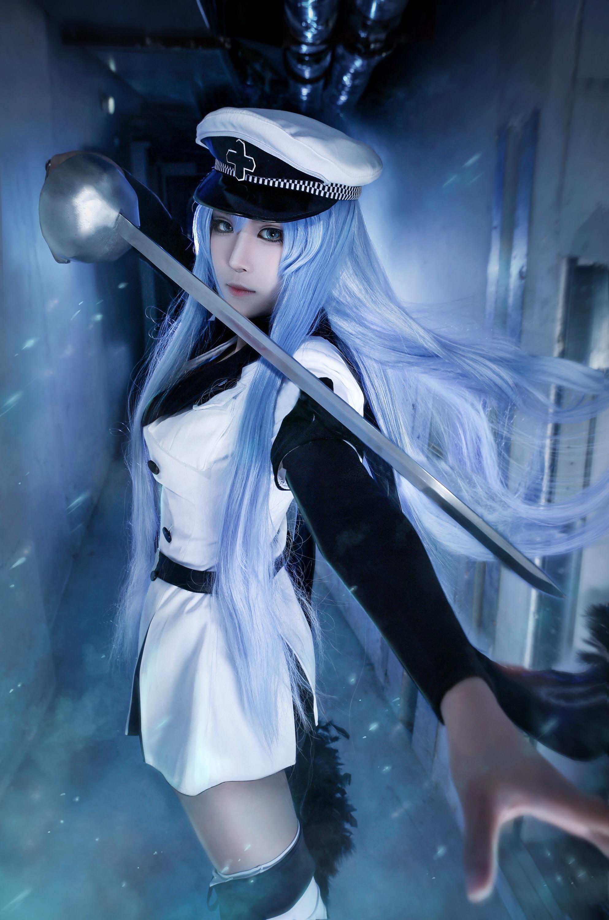 Arthur as General Esdeath | Scrolller