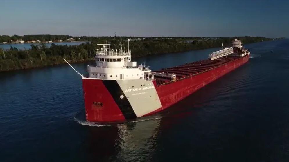 Arthur M. Anderson, one of the oldest and most famous lake freighters! | Scrolller