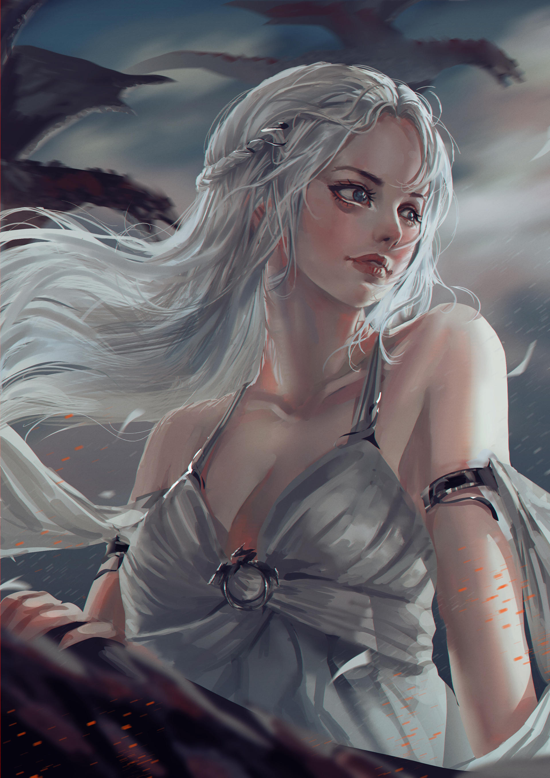 Artist commentary: "I decided to draw her after watching all ss8. She deserves a better ending ...