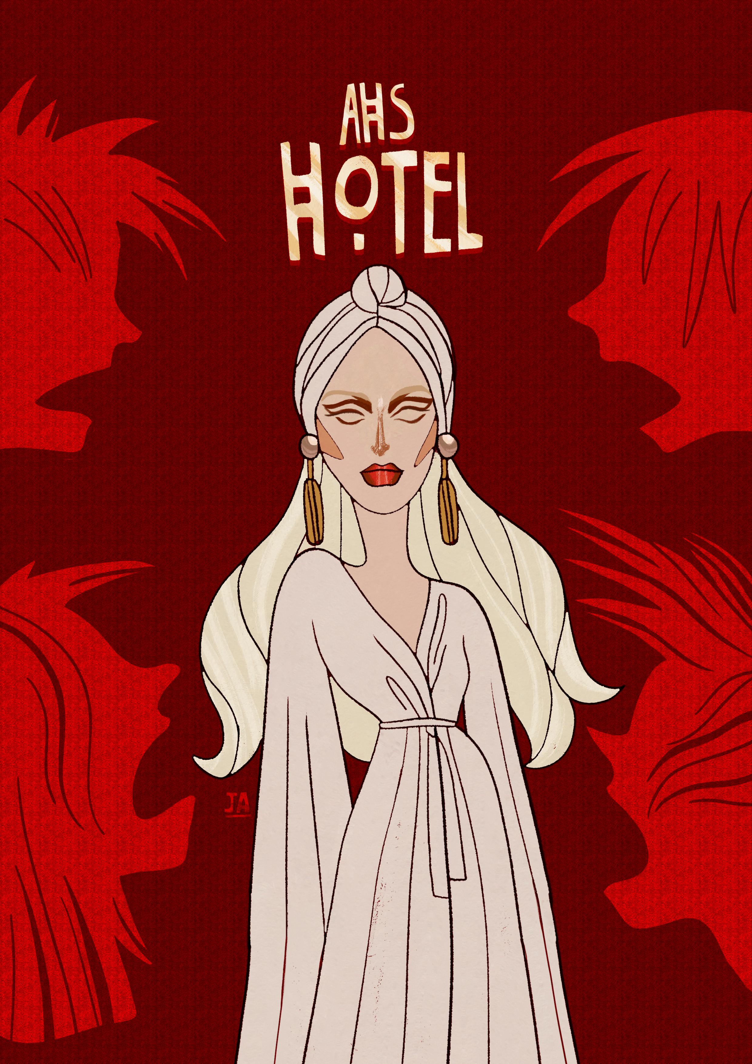 [Artist] Jessica Andruccioli "AHS' Poster Available Now!" | Scrolller