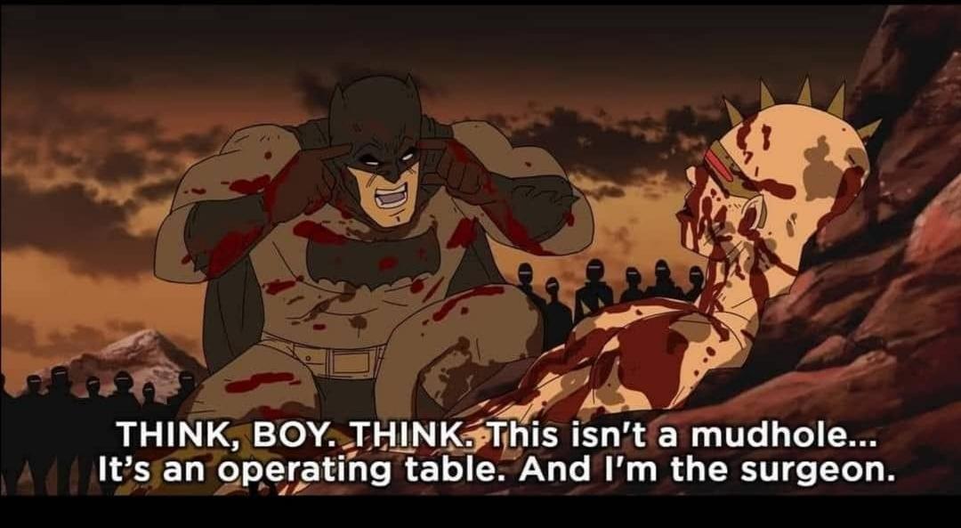 [Artwork] Batman and Mutant leader by @dceubat | Scrolller