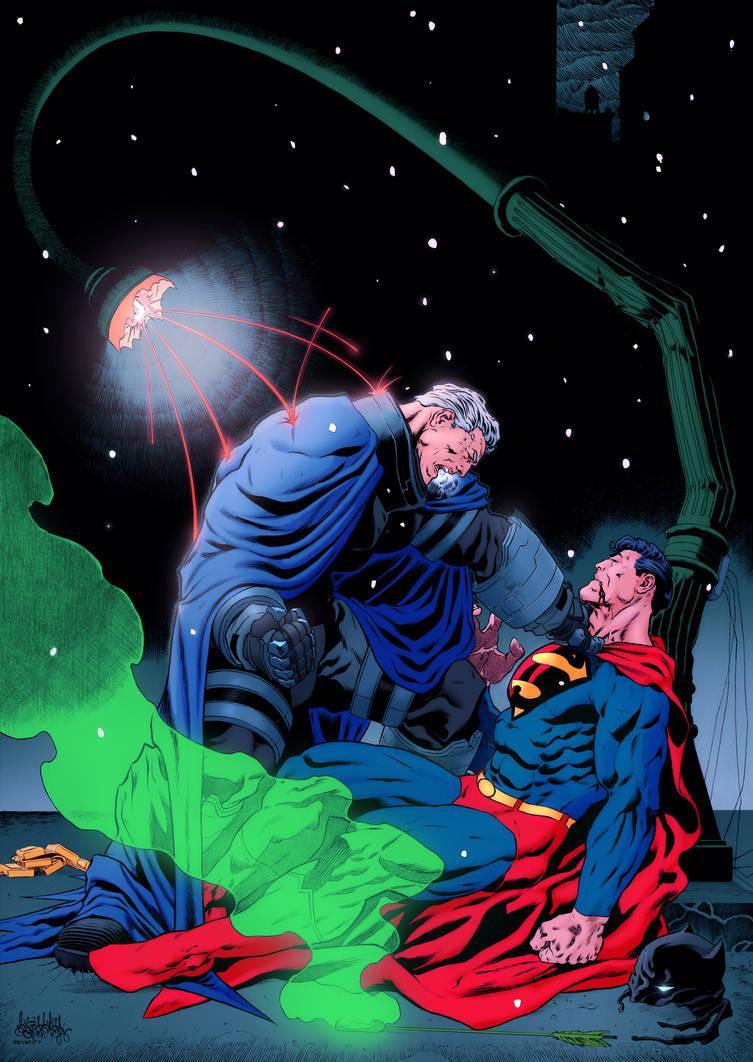 [Artwork] Batman VS Superman The Dark Knight Returns by garnabiuth | Scrolller