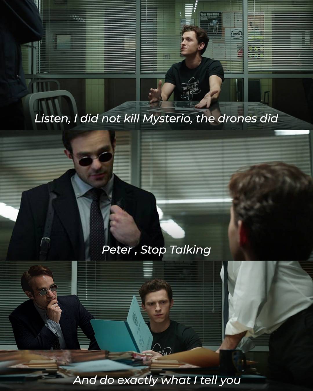 [ Artwork ] defending Peter parker, edit by @rahalarts on insta | Scrolller