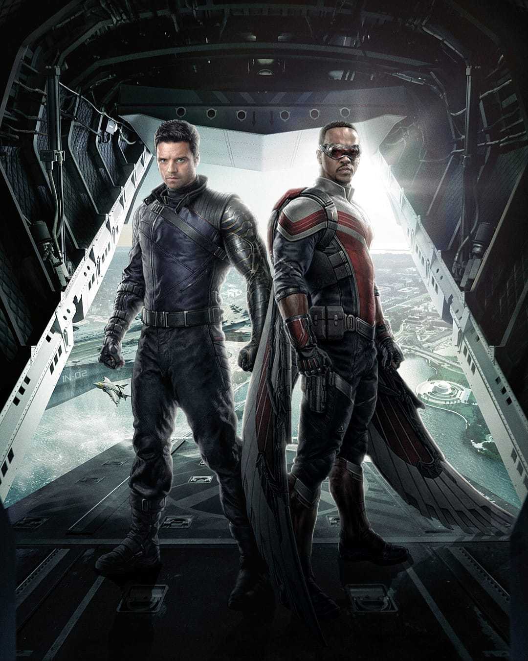 [ Artwork ] the falcon and the winter soldier fanart by @rahalarts on Instagram. | Scrolller