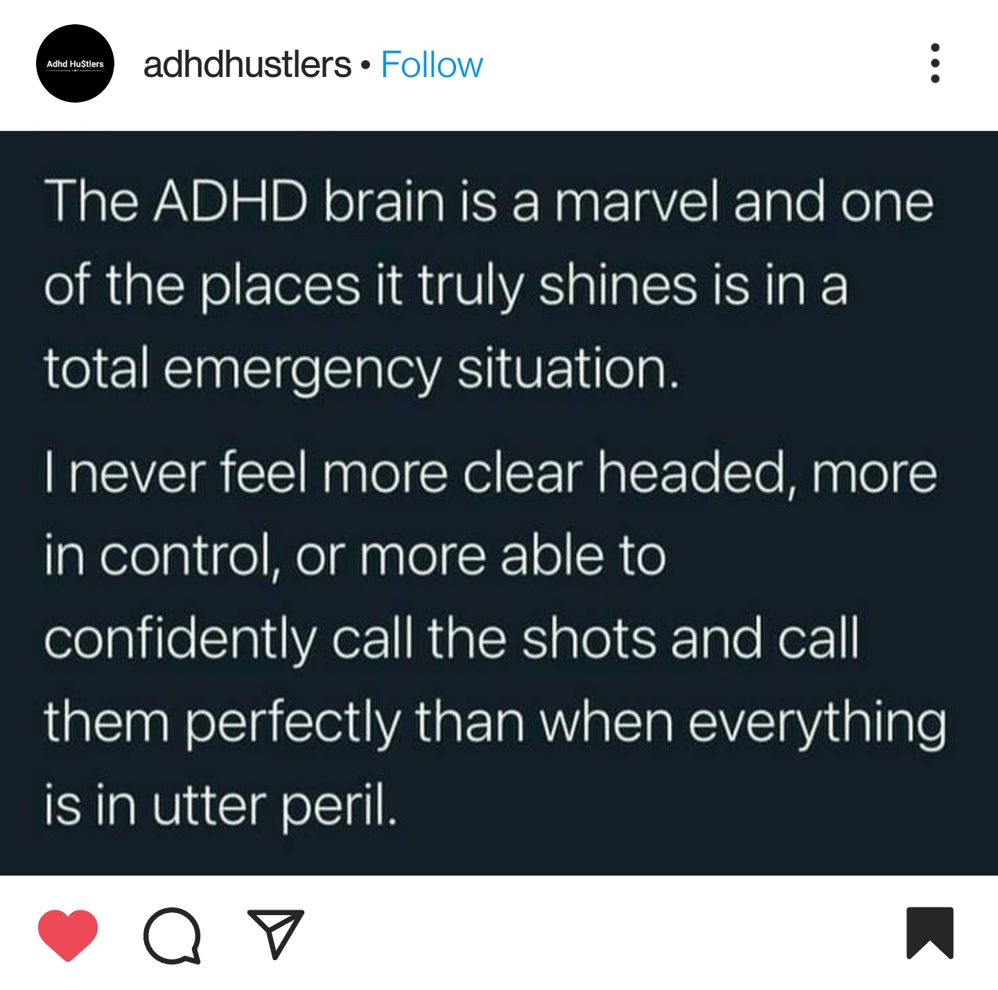 As an ENFP with ADHD, couldn't possibly agree more lmao | Scrolller