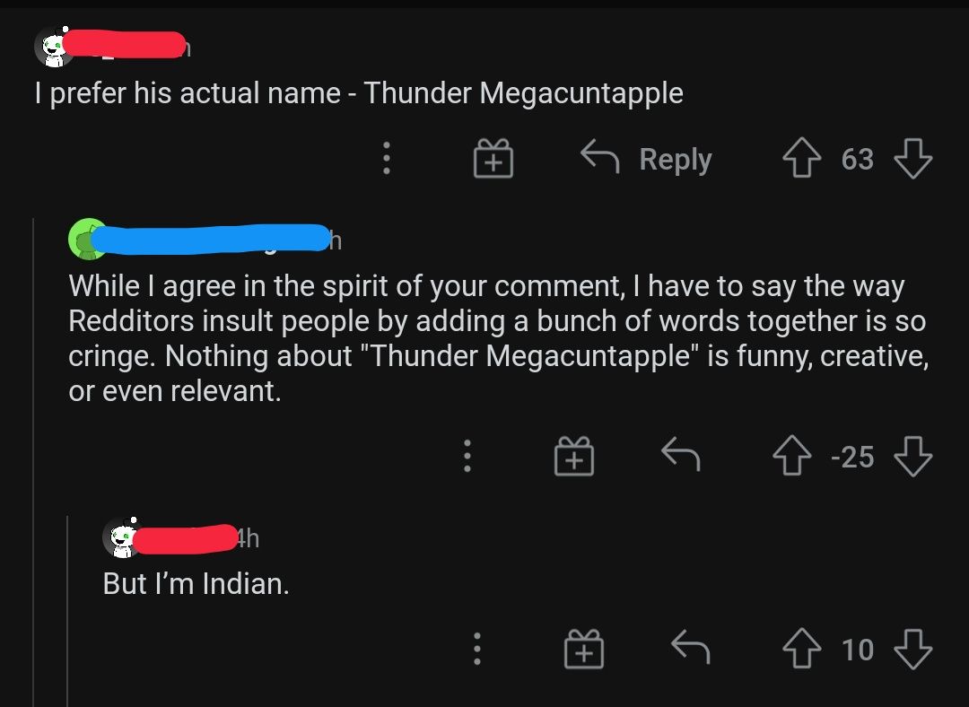 As if being indian makes any difference | Scrolller