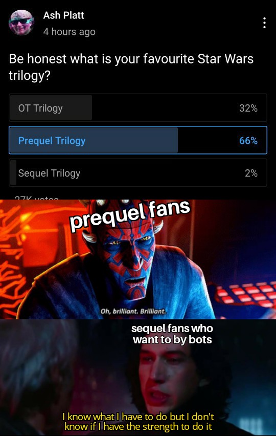 Ash Platt: we don't serve droids here! | Scrolller