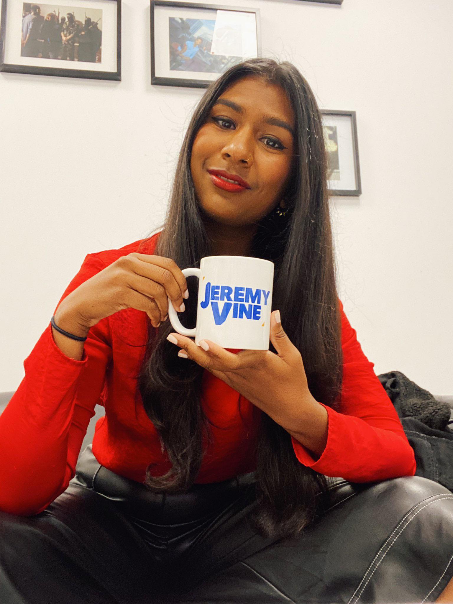 Ash Sarkar in her red lipstick always looks prepared for a facefucking | Scrolller