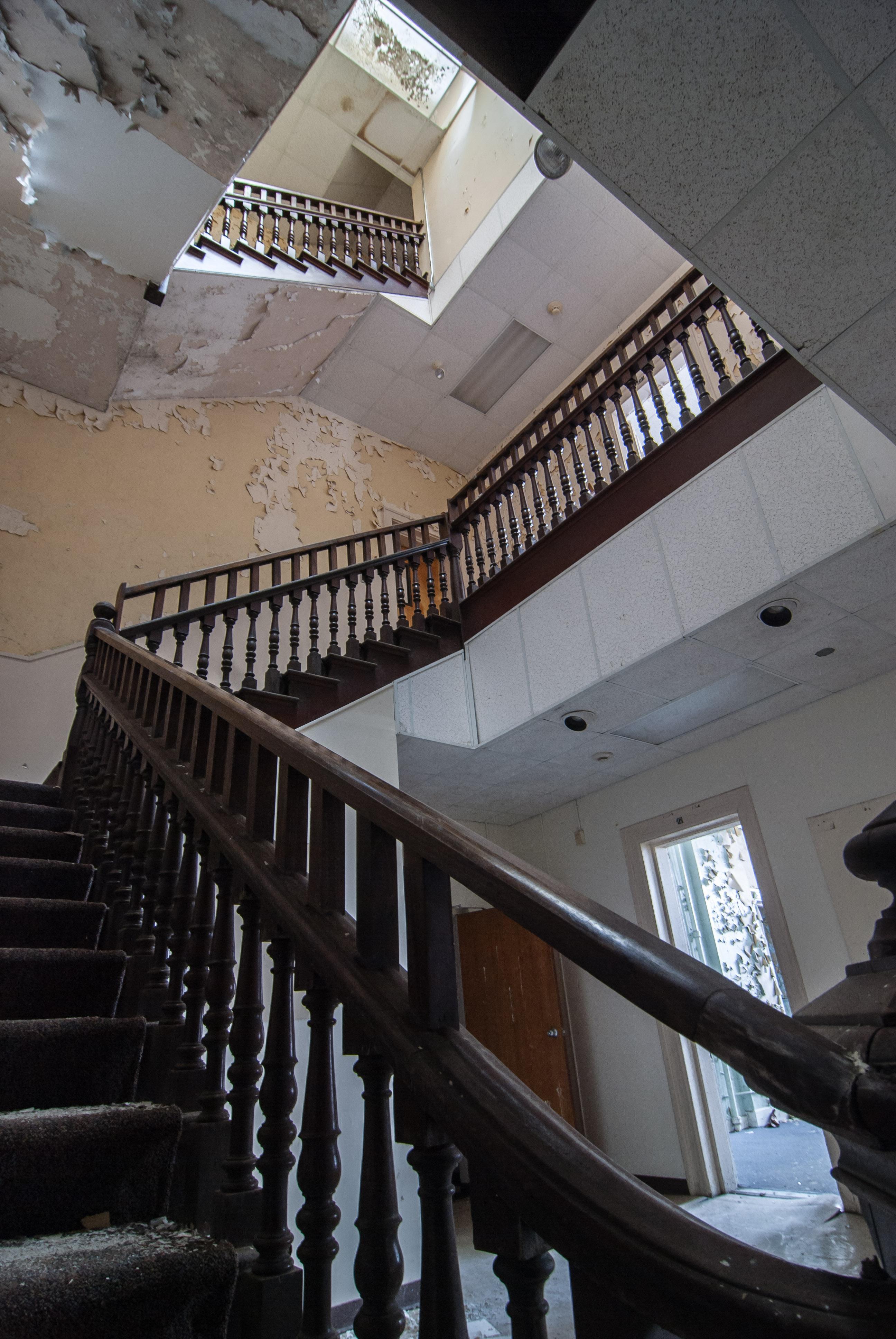 Asylum stairs from 1853 | Scrolller