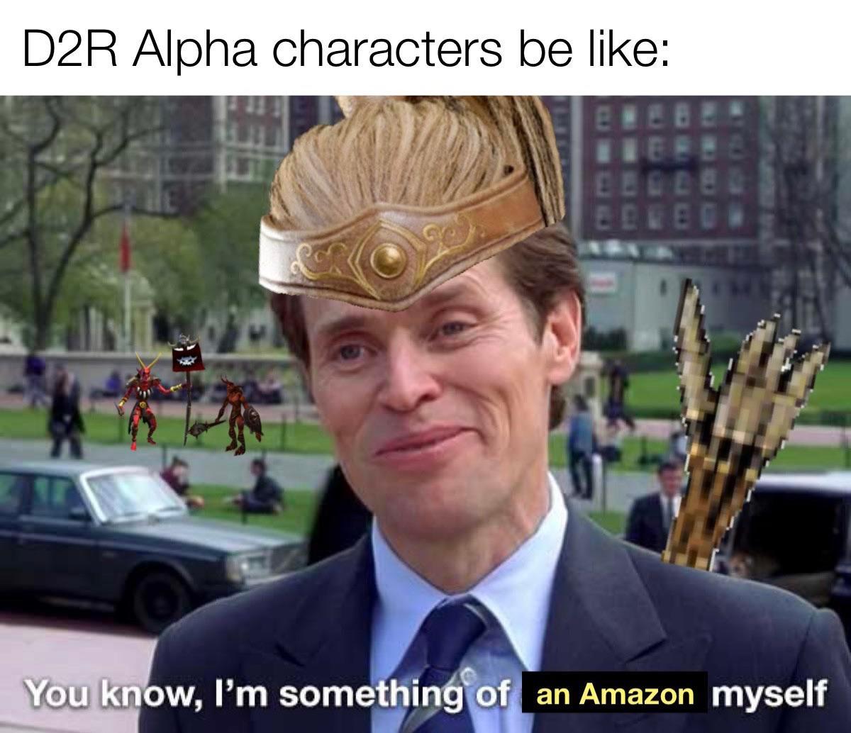 At least these D2R characters make for great memes | Scrolller
