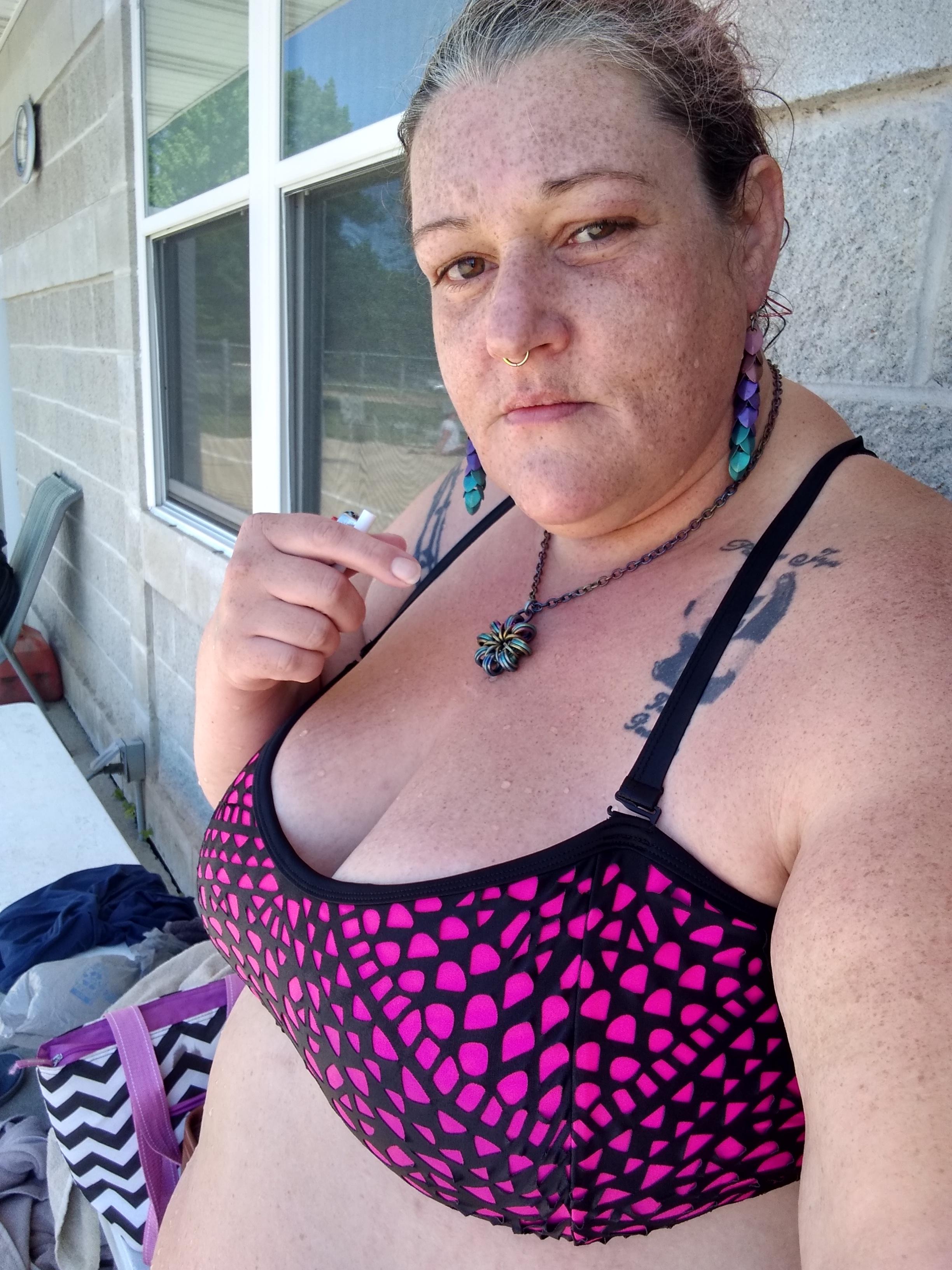 At the community pool, where are all the men? | Scrolller