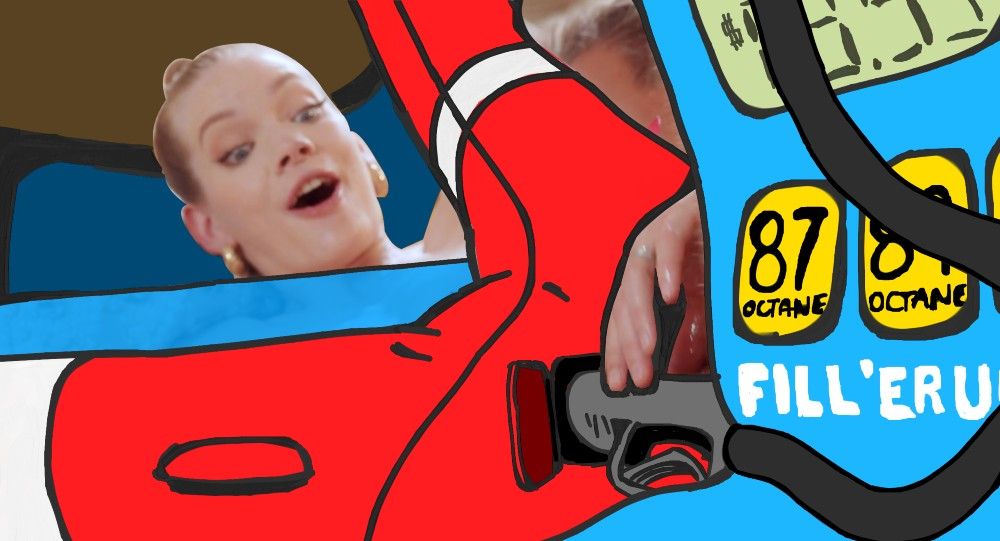 At the Pump | Scrolller