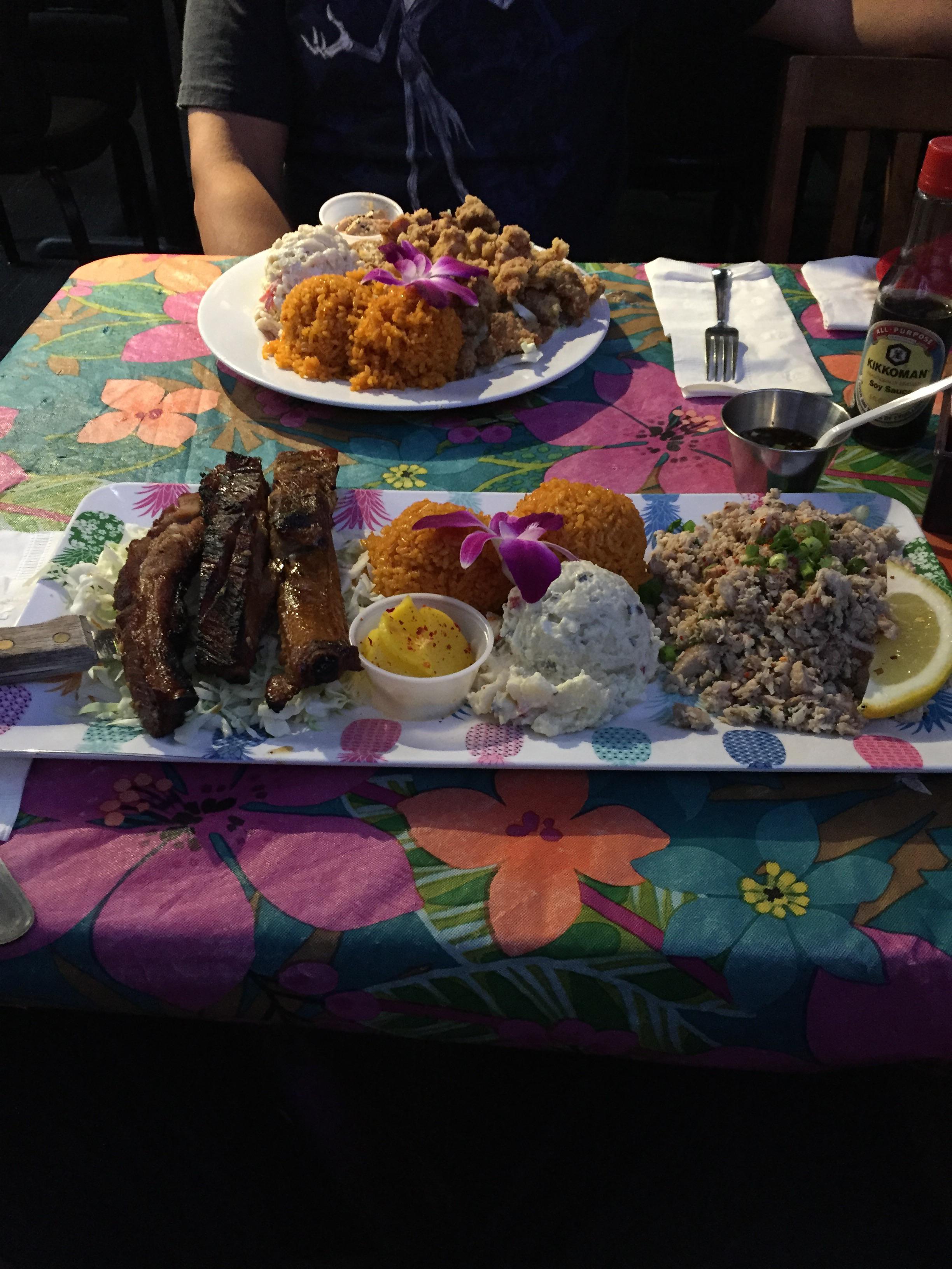 Ate Islander food! | Scrolller