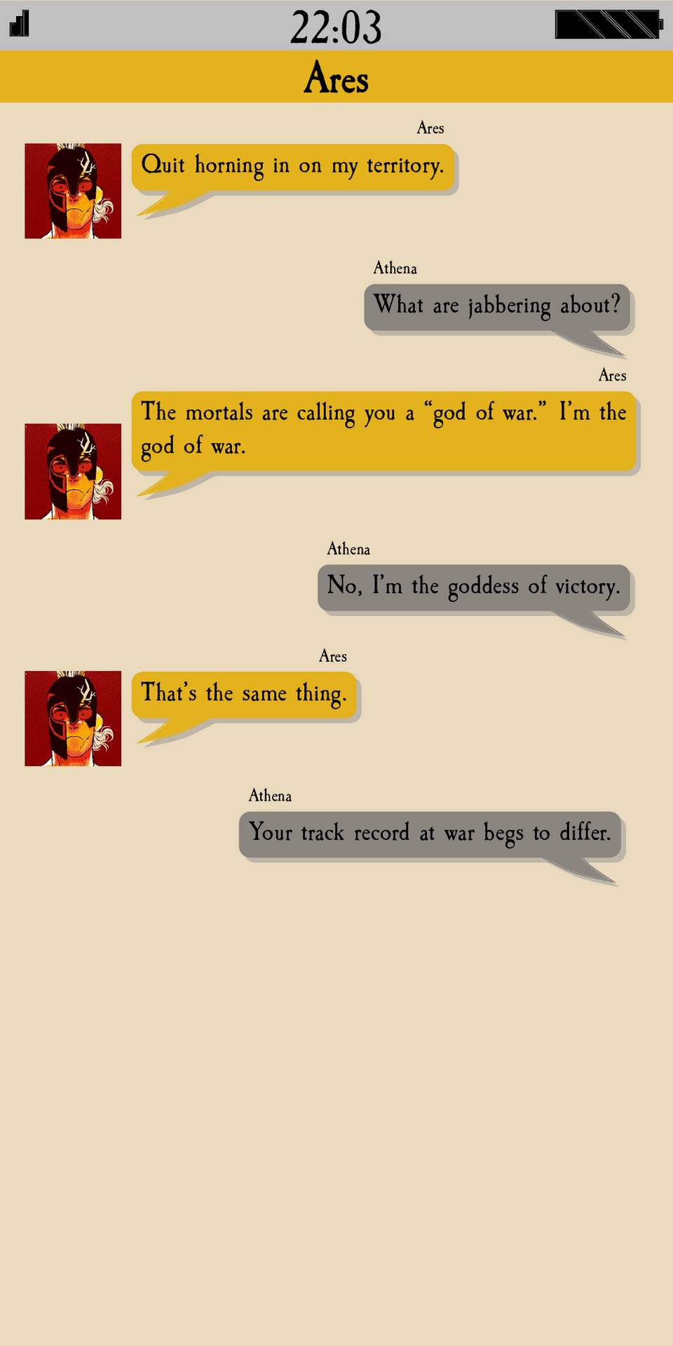 Athena casts some serious shade | Scrolller