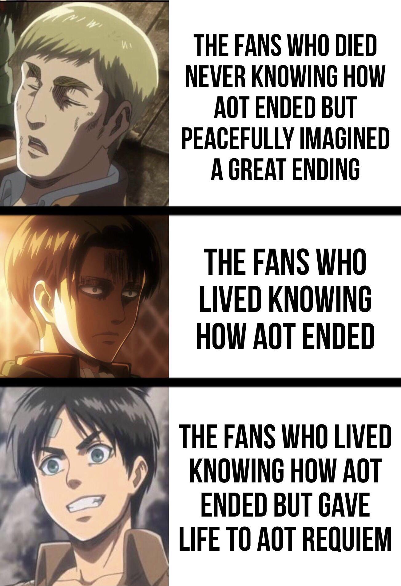 [Attack on Titan] We just keep moving forward | Scrolller