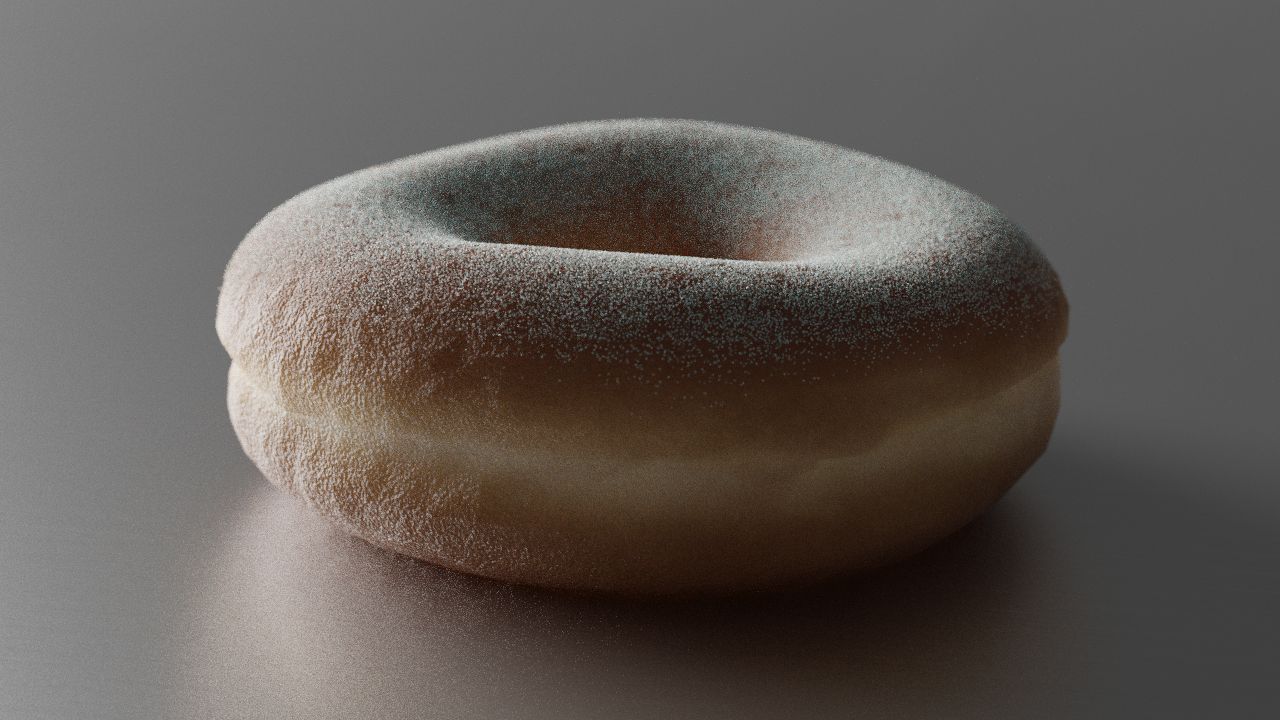 Attempted a donut with sugar | Scrolller