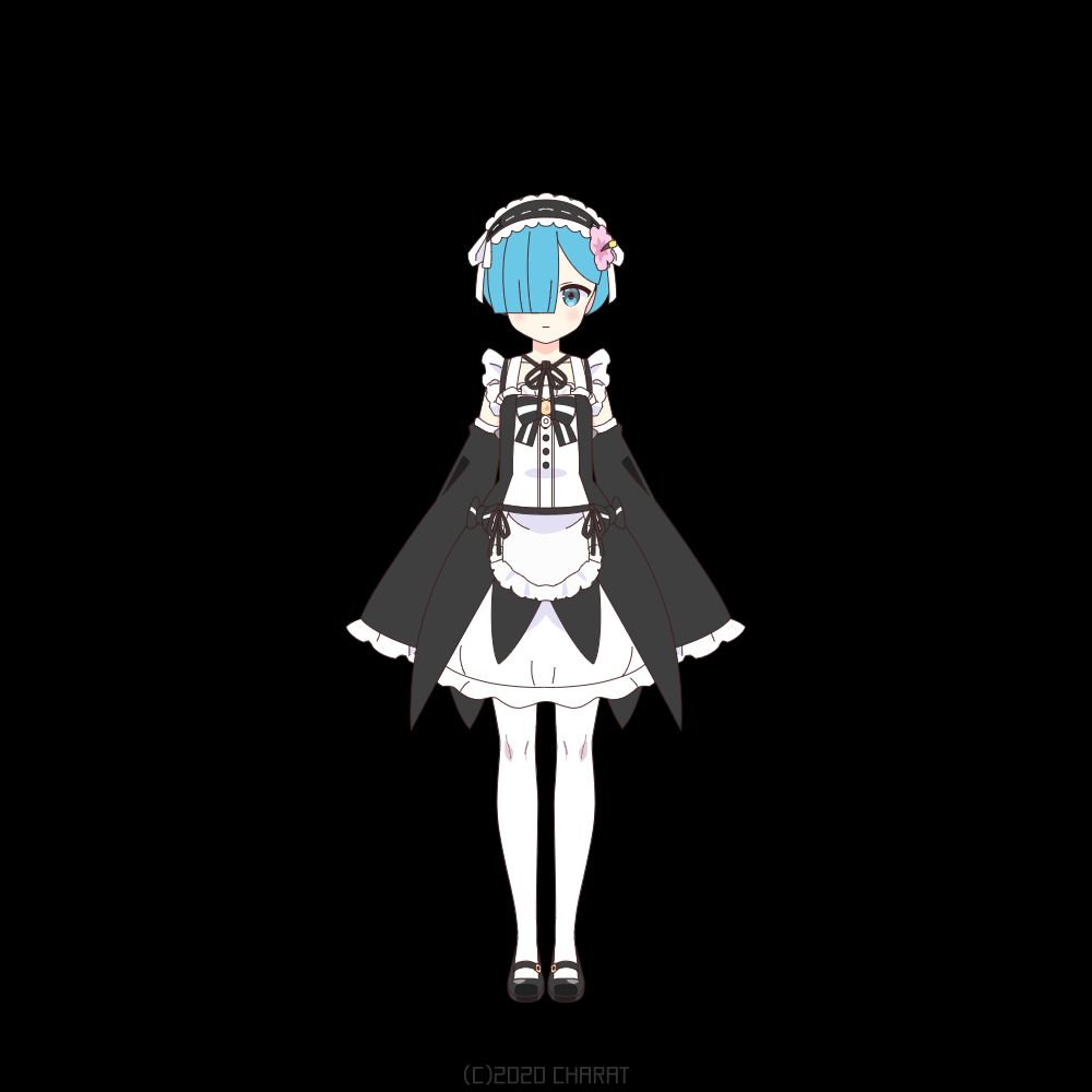 Attempted to create Rem in a character creator | Scrolller