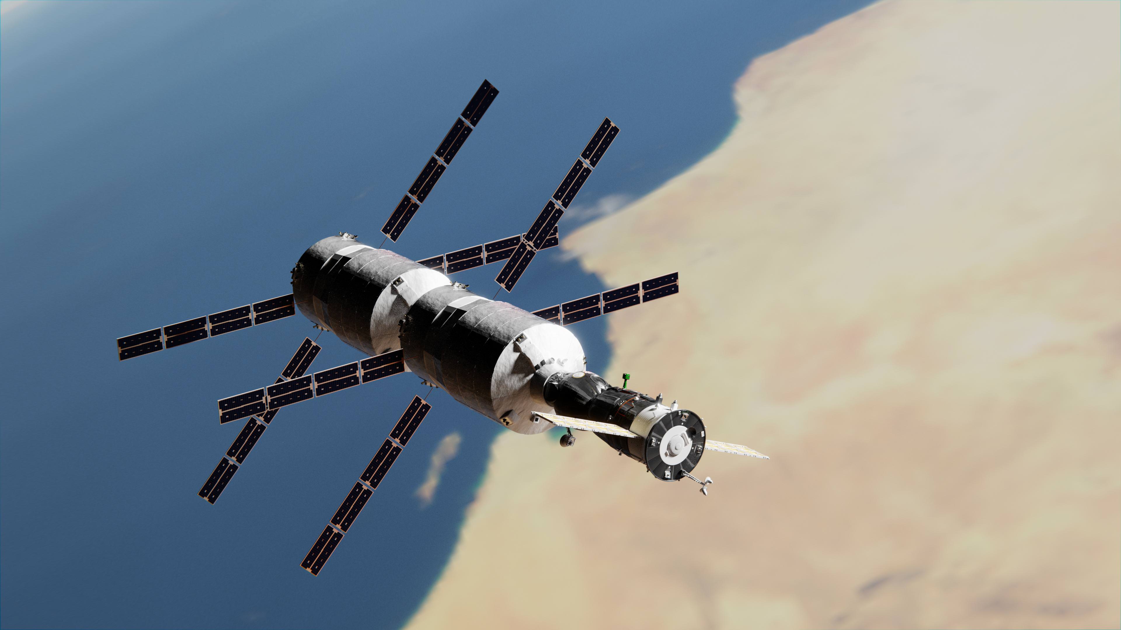 ATV Space Station [CG] | Scrolller