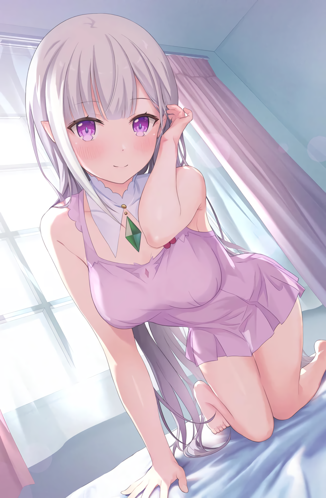 Audacious Emilia (えちる) [Re:Zero] | Scrolller