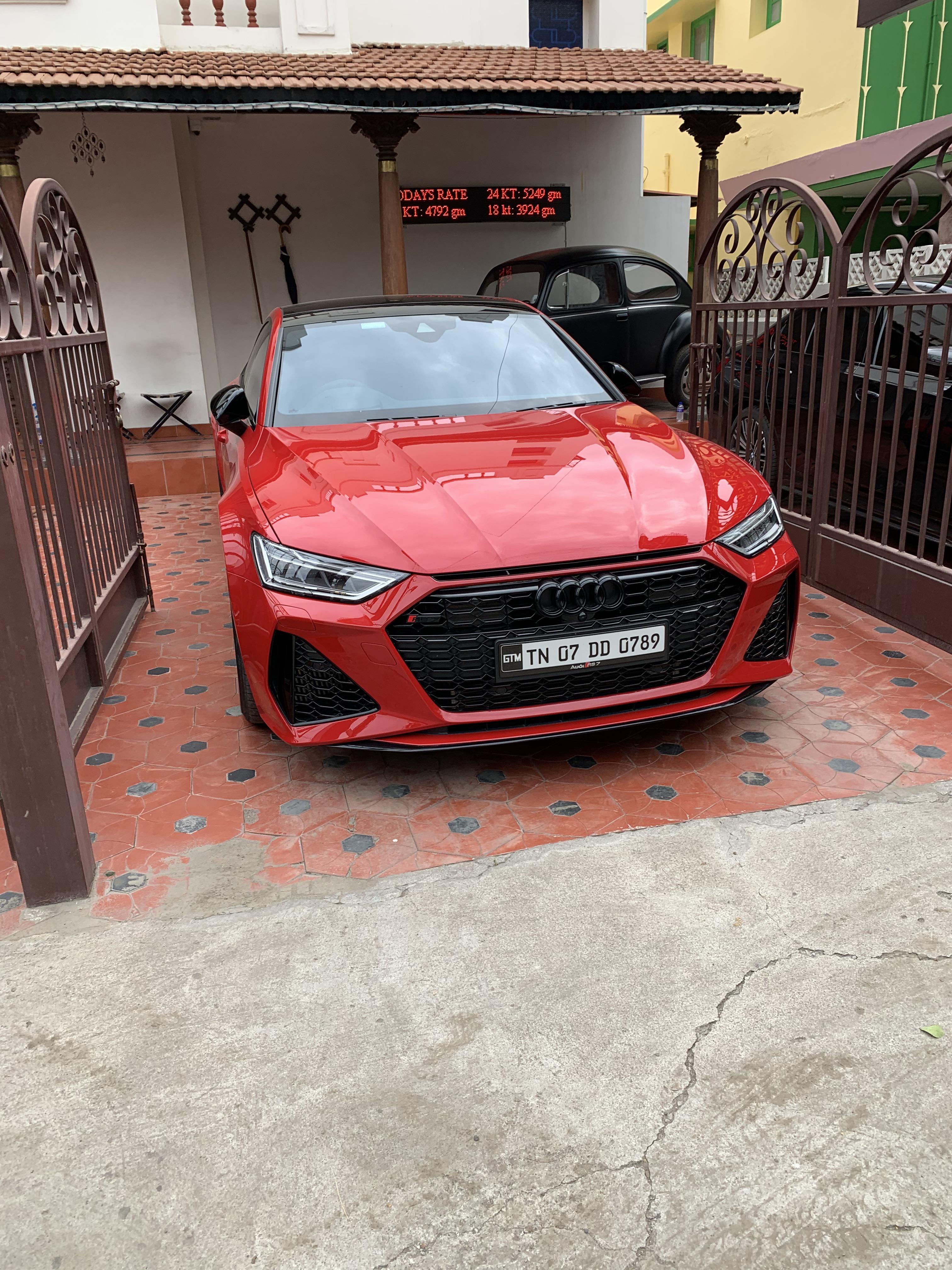 Audi RS7 spotted in Tamil Nadu, India | Scrolller