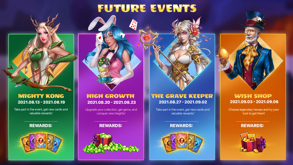 August Event Roadmap | Scrolller