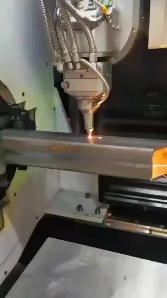 Automatic Laser Steel Cutting | Scrolller