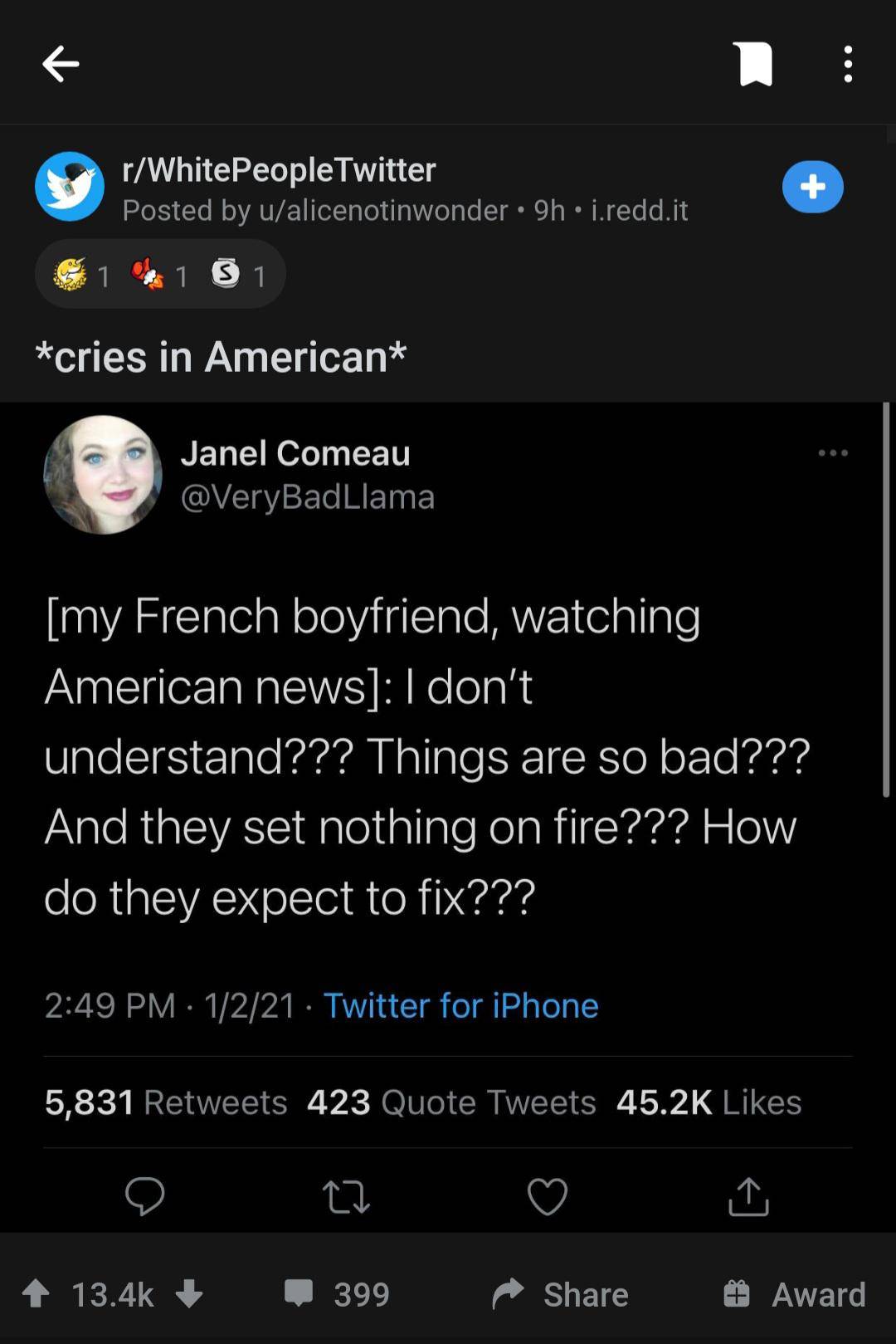 Average whitepeopletwitter | Scrolller