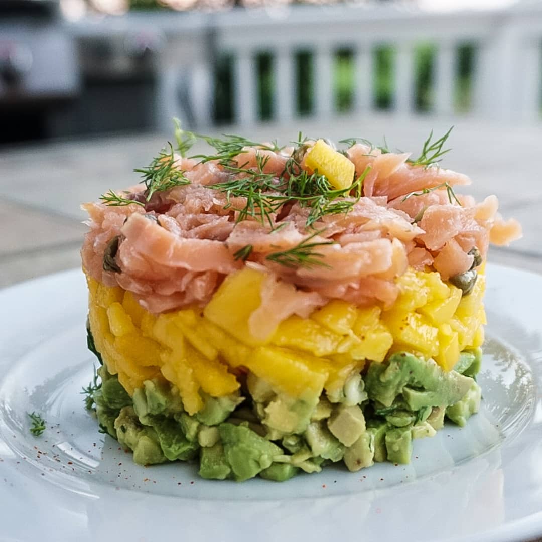 Avocado, Mango and Smoked Salmon [food pic] | Scrolller