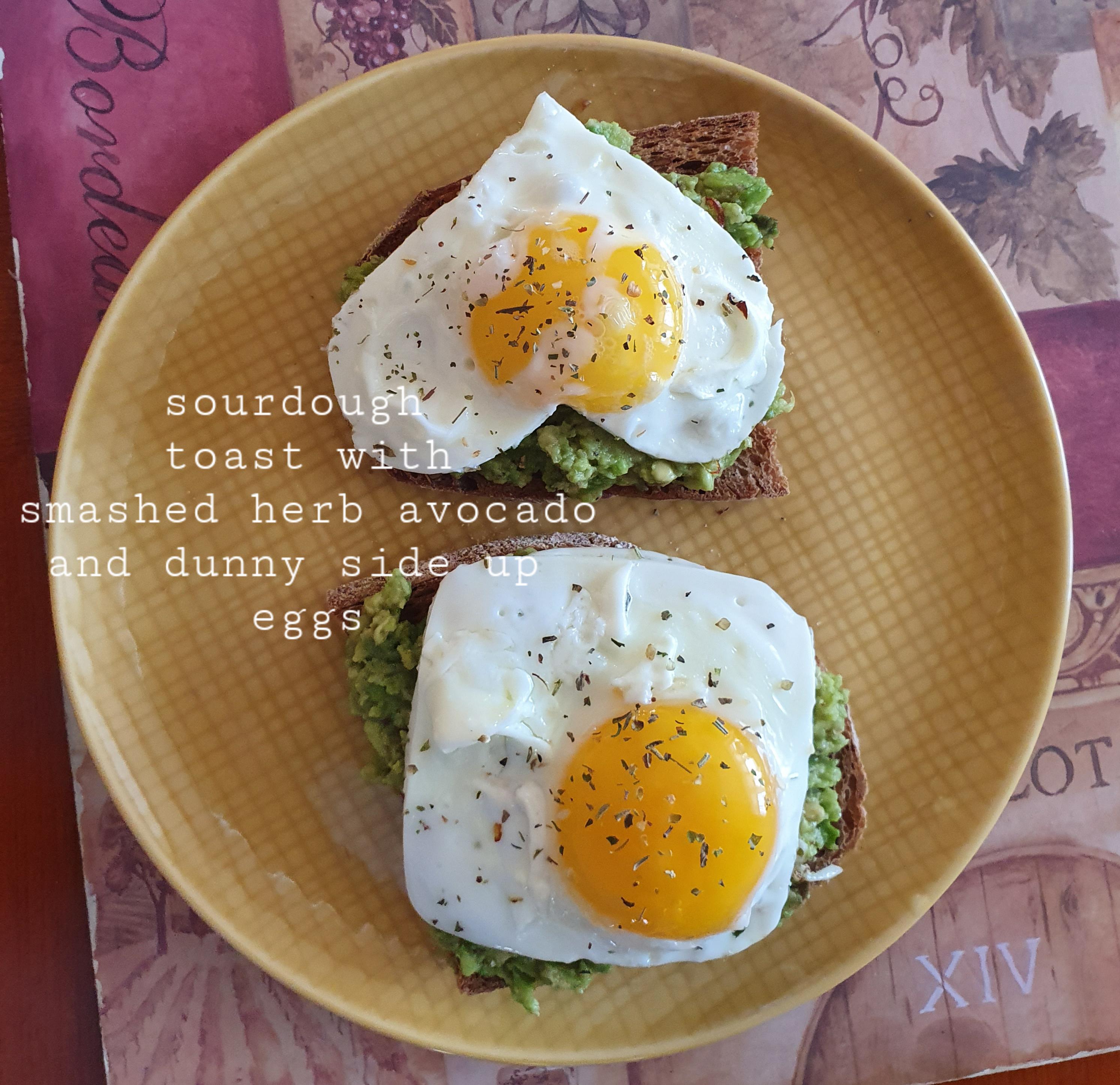 Avocado toast with eggs for my mom | Scrolller
