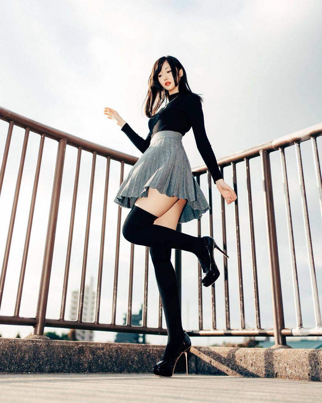 Heels and thigh highs | Scrolller