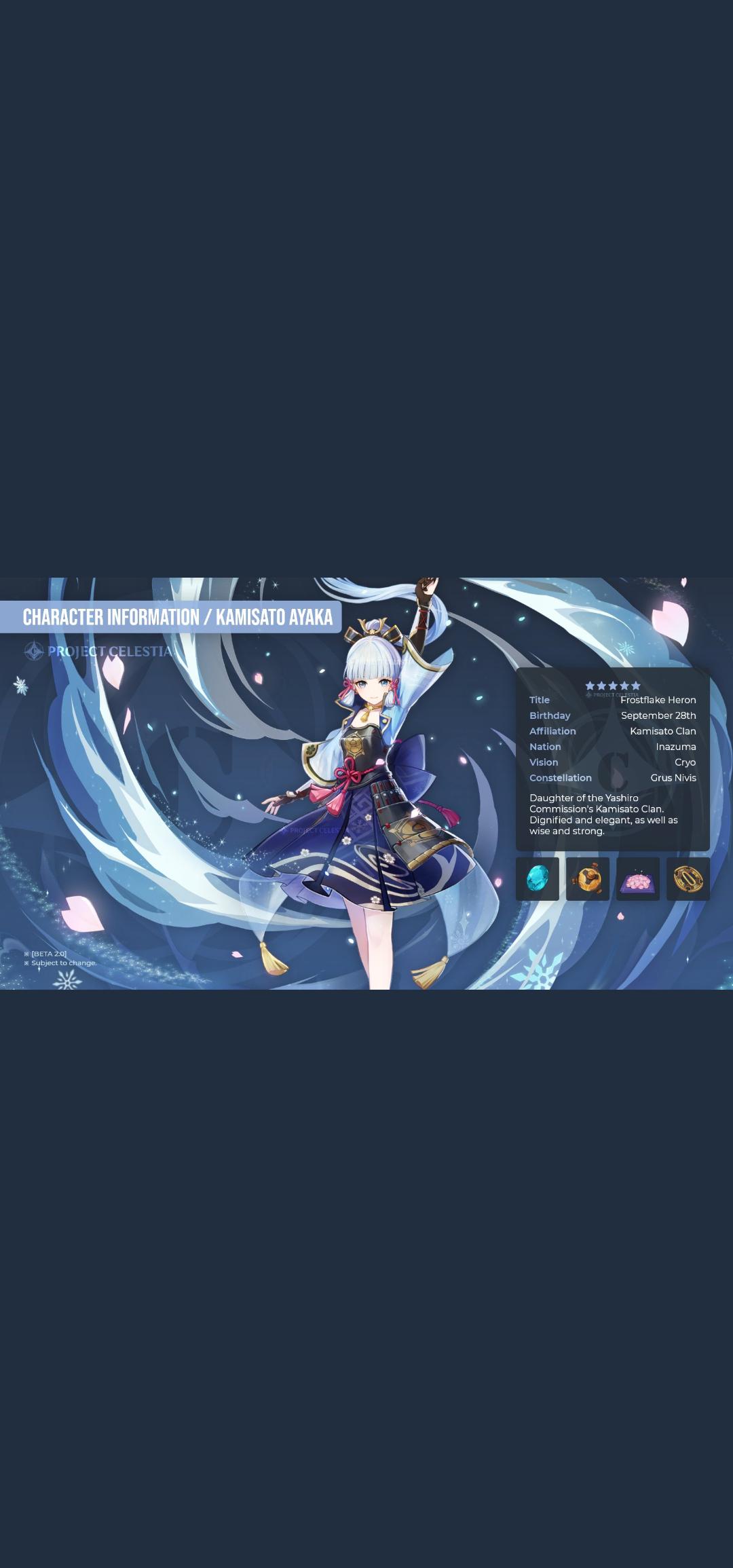 Ayaka (Character Information) | Scrolller