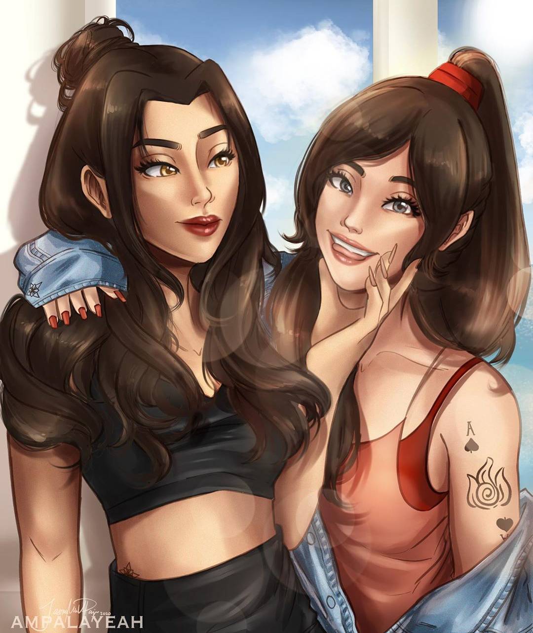 "Azula and Ty Lee 🐉" by Ampalayeah | Scrolller