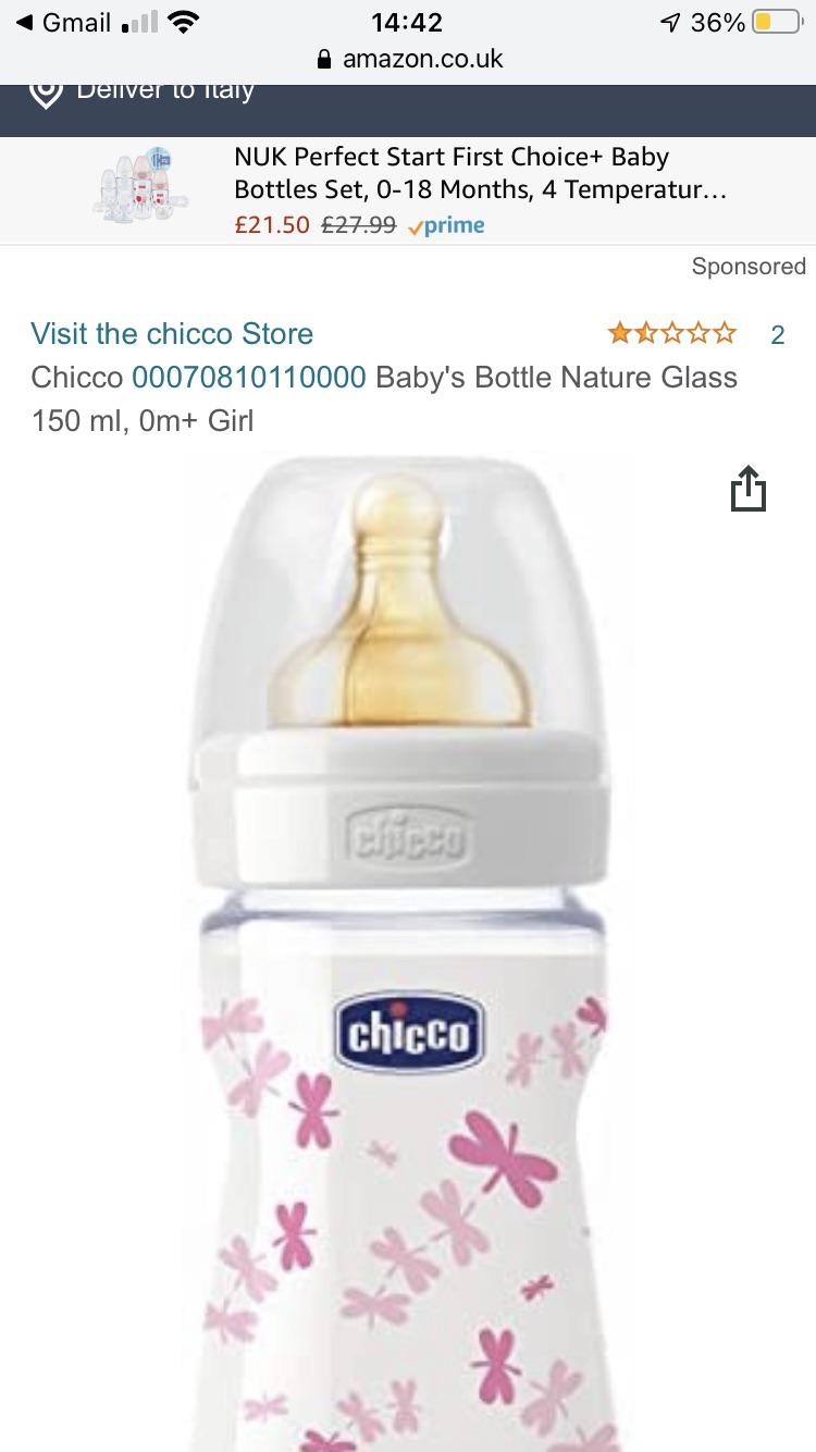 Baby bottle for girl | Scrolller