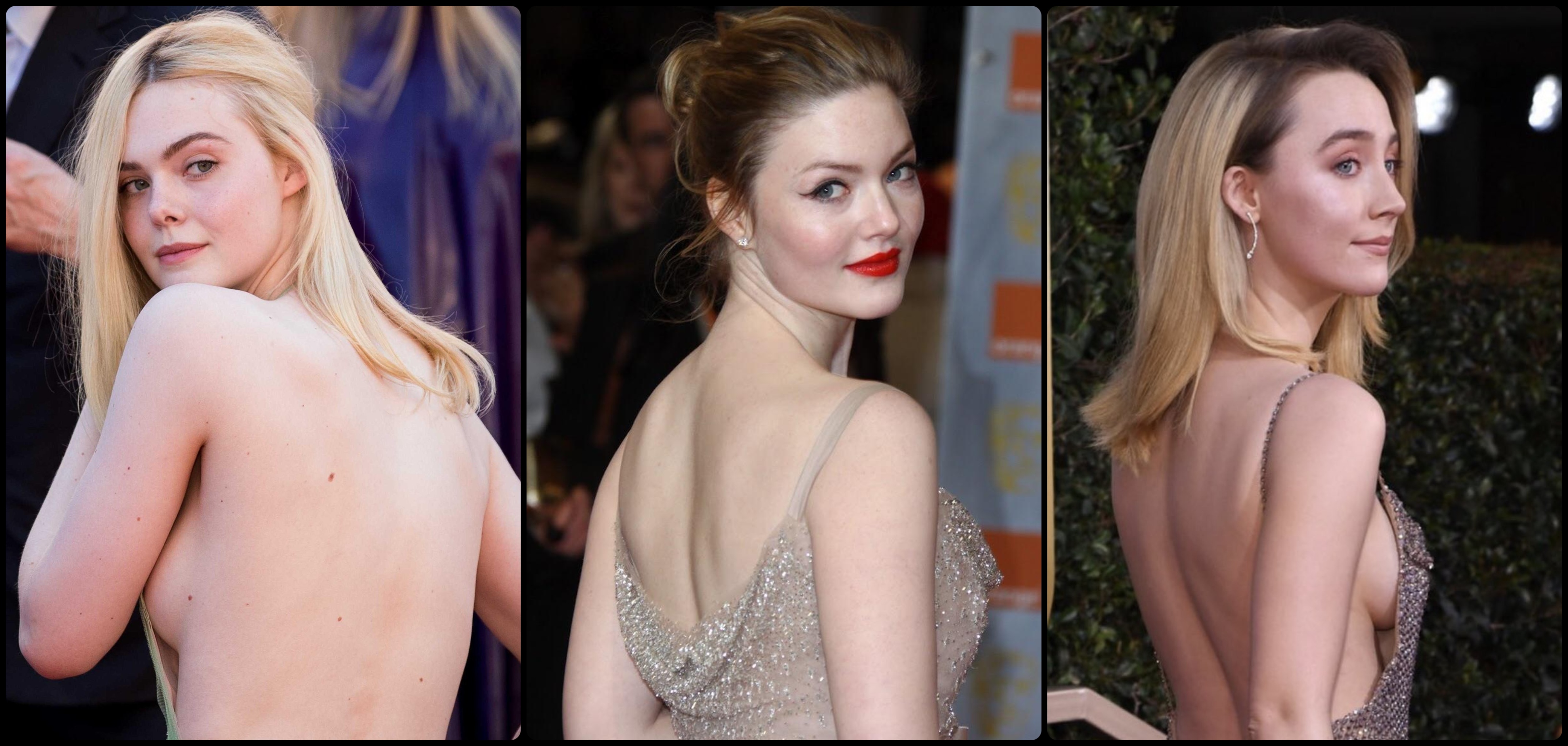 Baby Got Back: Elle Fanning vs Holliday Grainger vs Saoirse Ronan | Scrolller