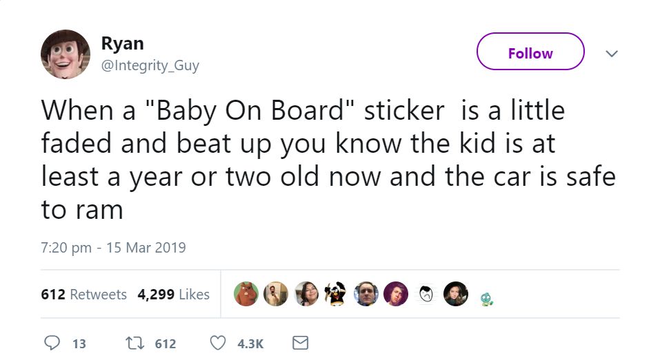 Baby on board. | Scrolller