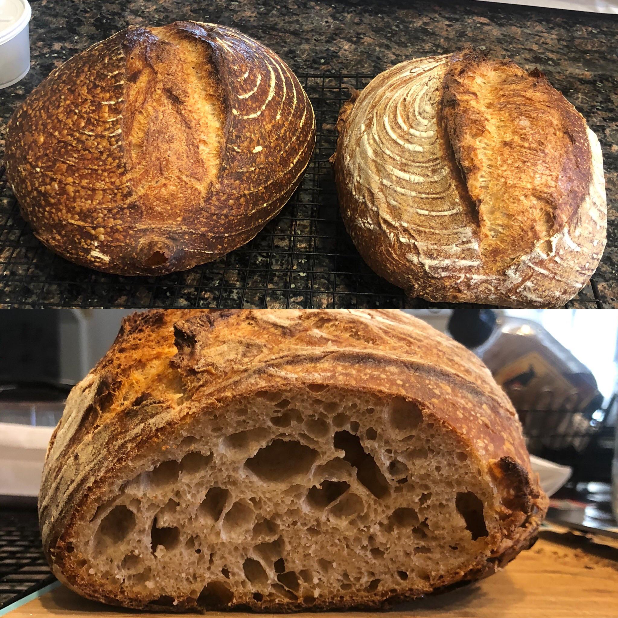 Back at it again playing the sourdough game using Joshua Weissman’s advanced technique. Third ...