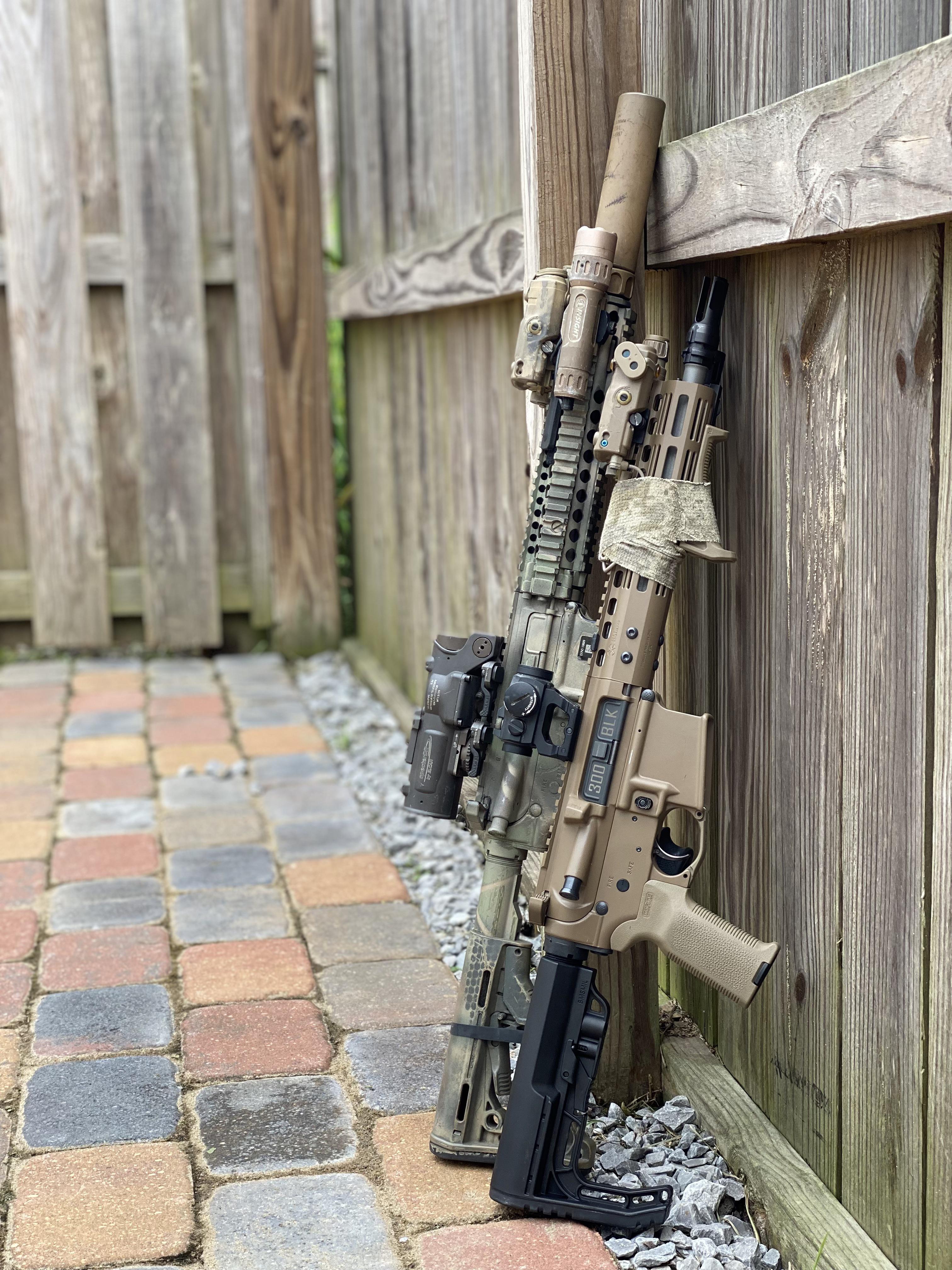Back: COLT MK18 Front: Noveske N4 | Scrolller