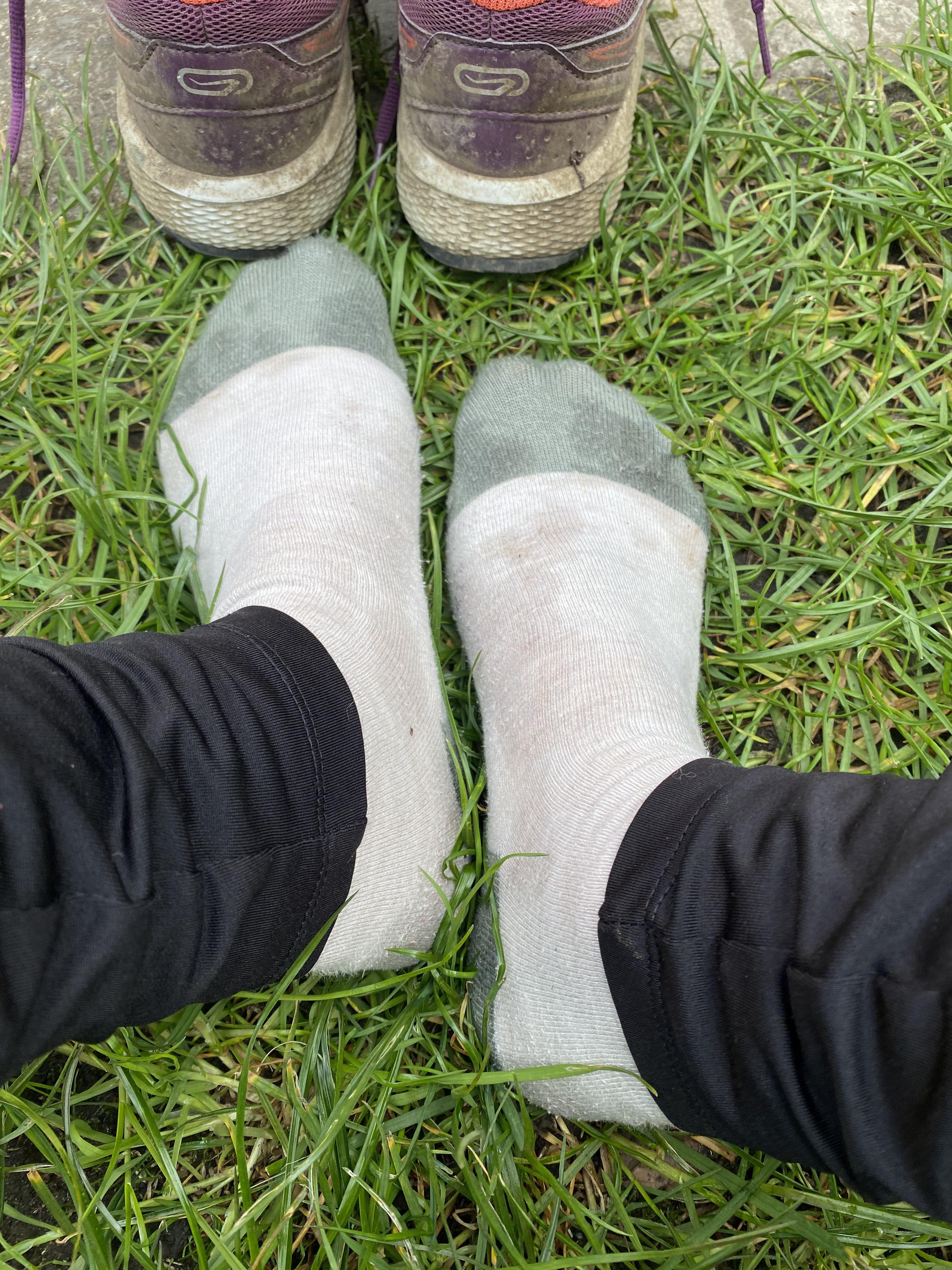 Back out running, socks getting stinky! | Scrolller